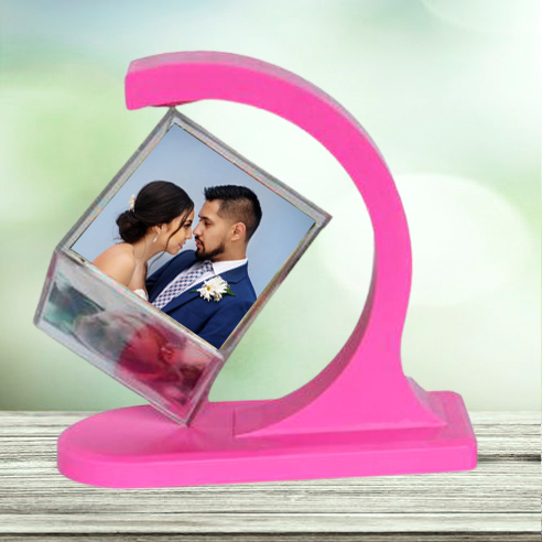 Buy Floating Photo Cube Online | 3D Crystal Photo Cube at ₹399 Only