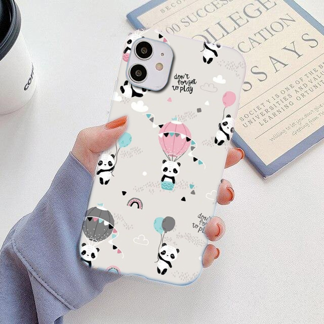 Panda In Action Phone Case | Trending Panda Phone Cases Online