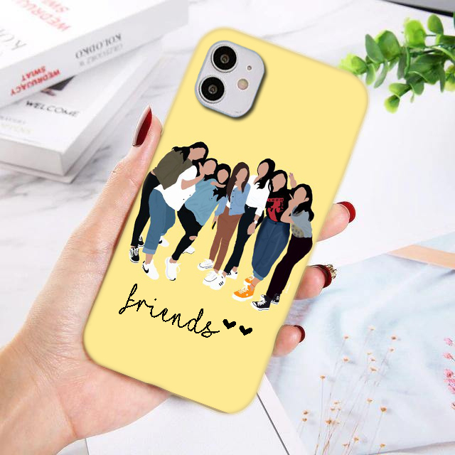 FRIENDS Forever Girlish Mobile Cover | Designer Mobile Covers For Girls