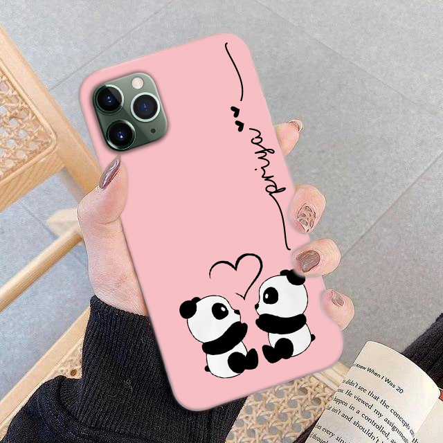 Panda Love Custom Name Phone Case | Trending Panda Phone Cases Online