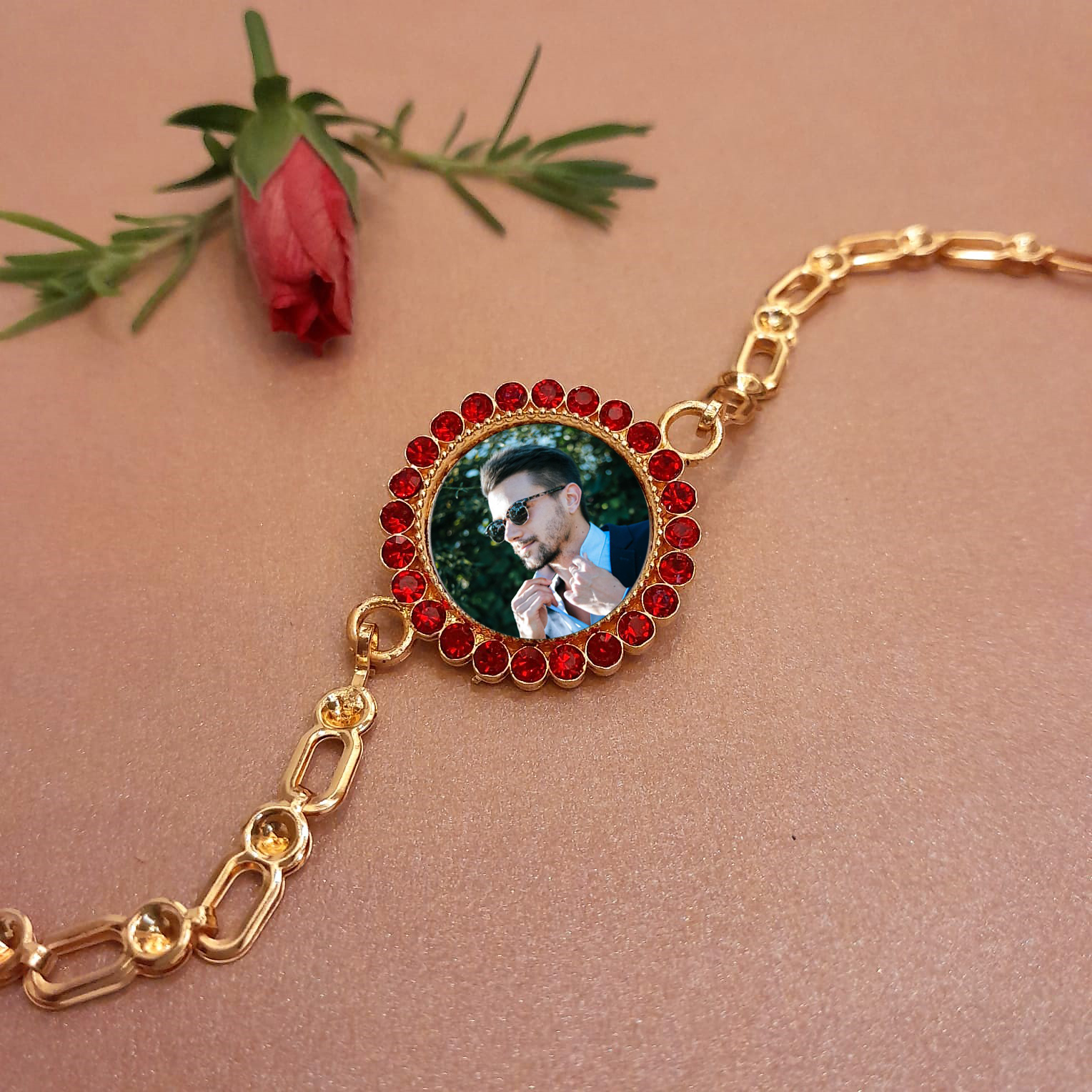 Heart Shape Bracelet Rakhi | Buy Personalized Rakhi Online